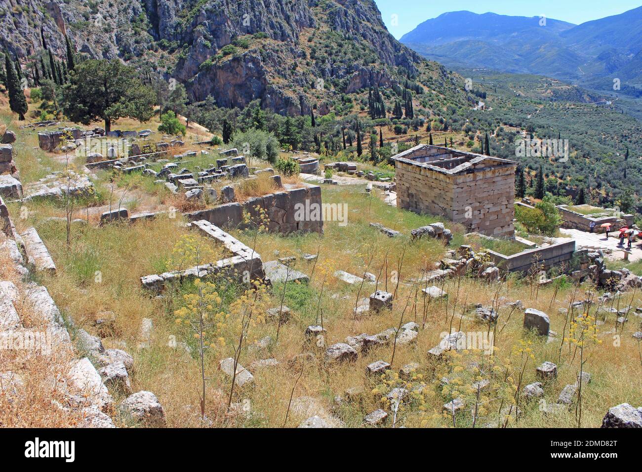 Delphes temple hi-res stock photography and images - Alamy