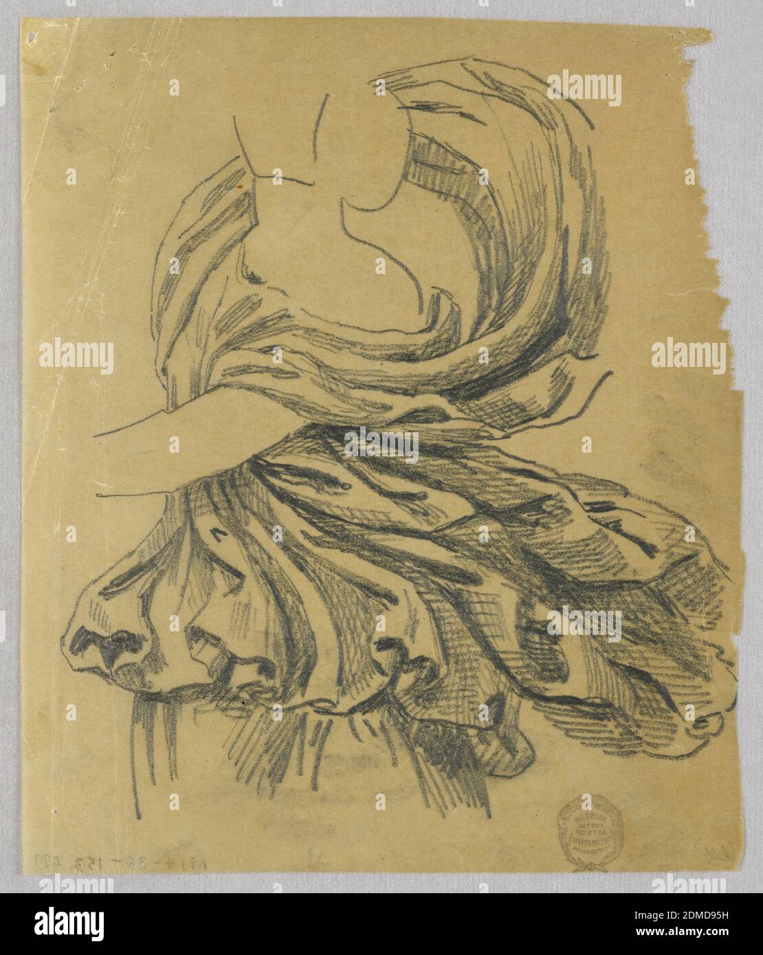 Drapery Study, Francis Augustus Lathrop, American, 1849 - 1909 ...