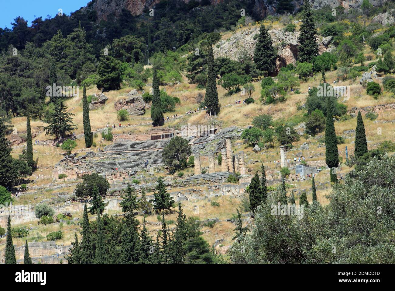 Delphes temple hi-res stock photography and images - Alamy