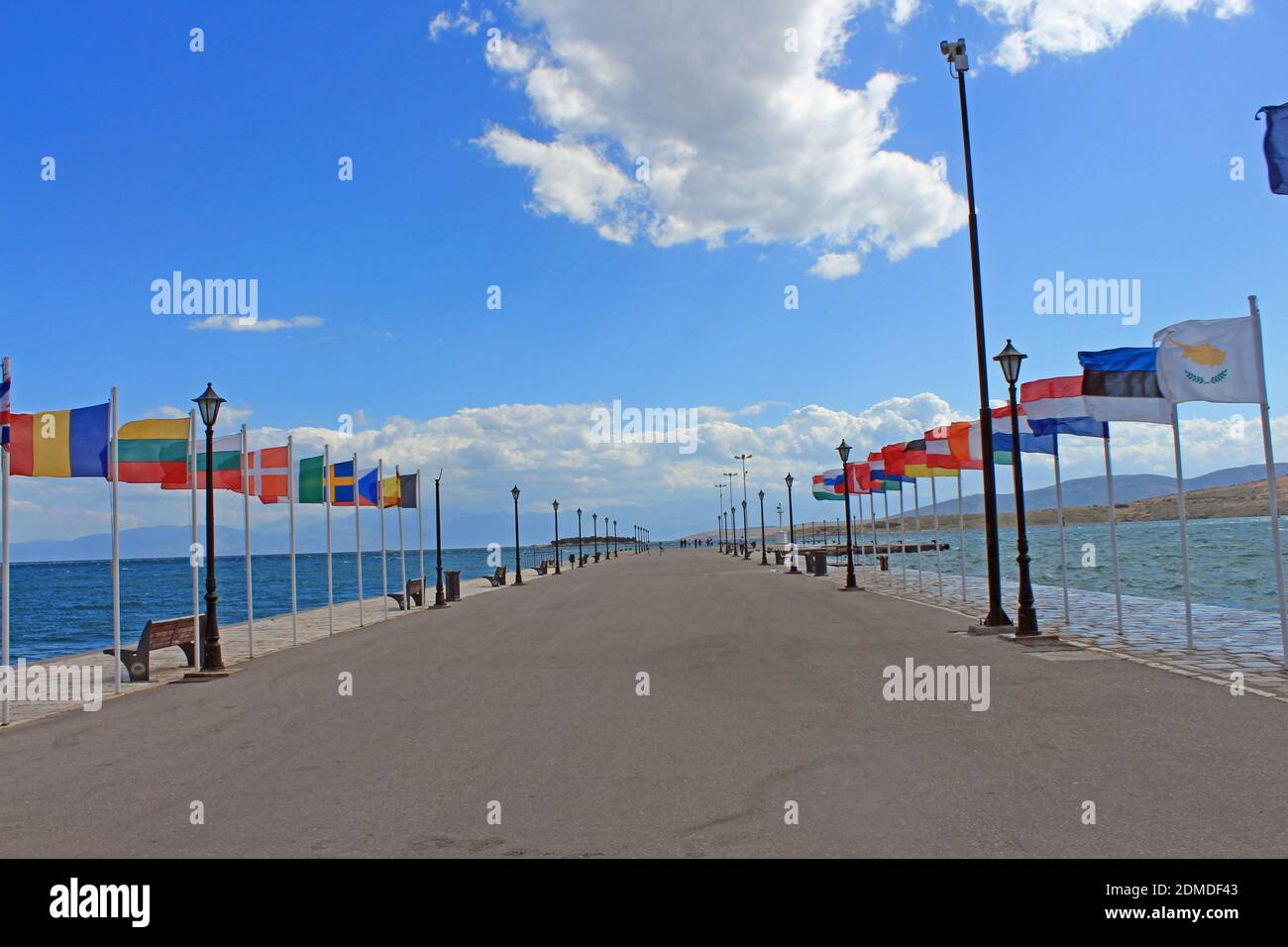 Grèce, ville et port d'Itéa Stock Photo - Alamy