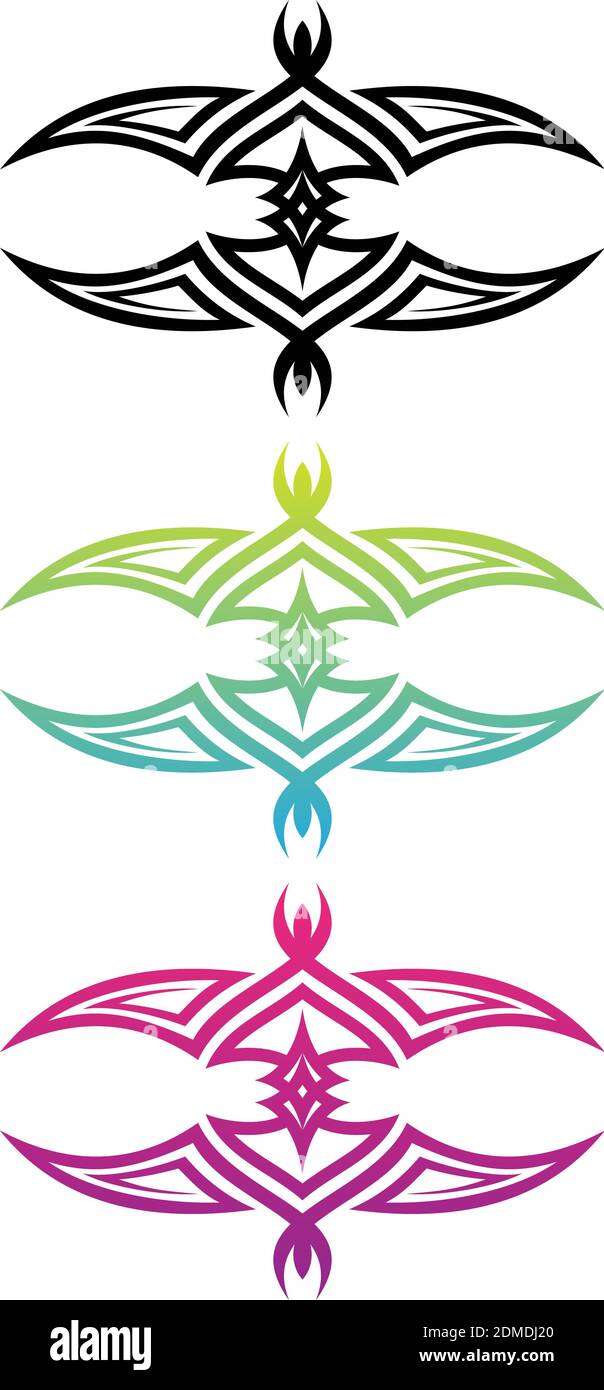 Best creative colorful illustration tribal modern design concept ...