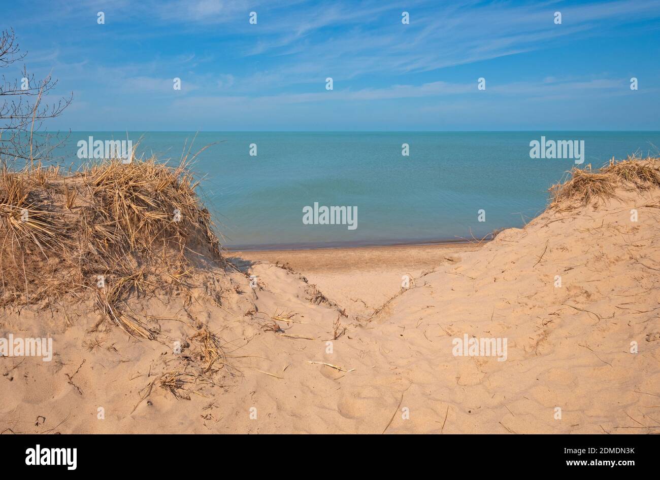 Indiana sand dunes national park hi-res stock photography and images ...