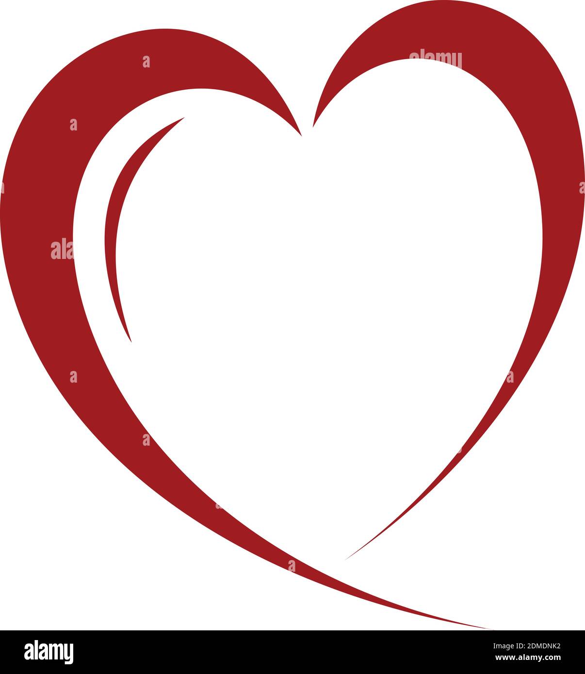 Simple Heart Vector Png
