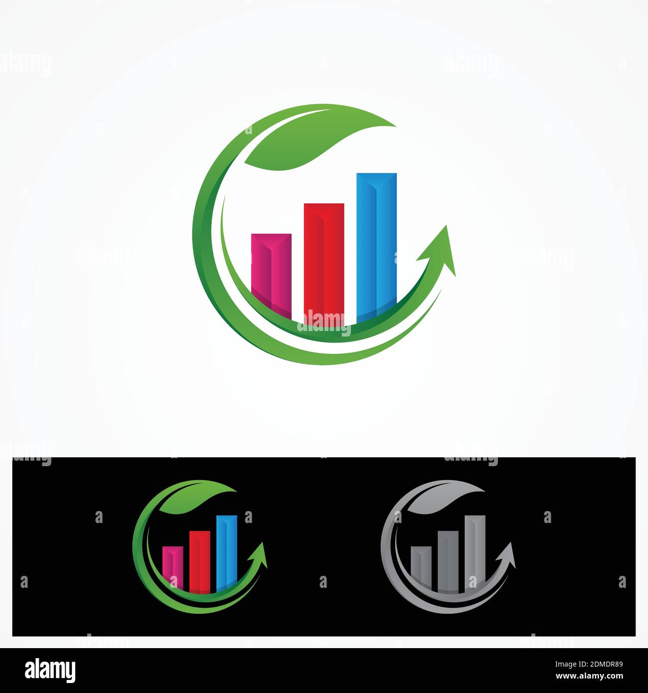 Light round graph icon Stock Vector Images - Alamy