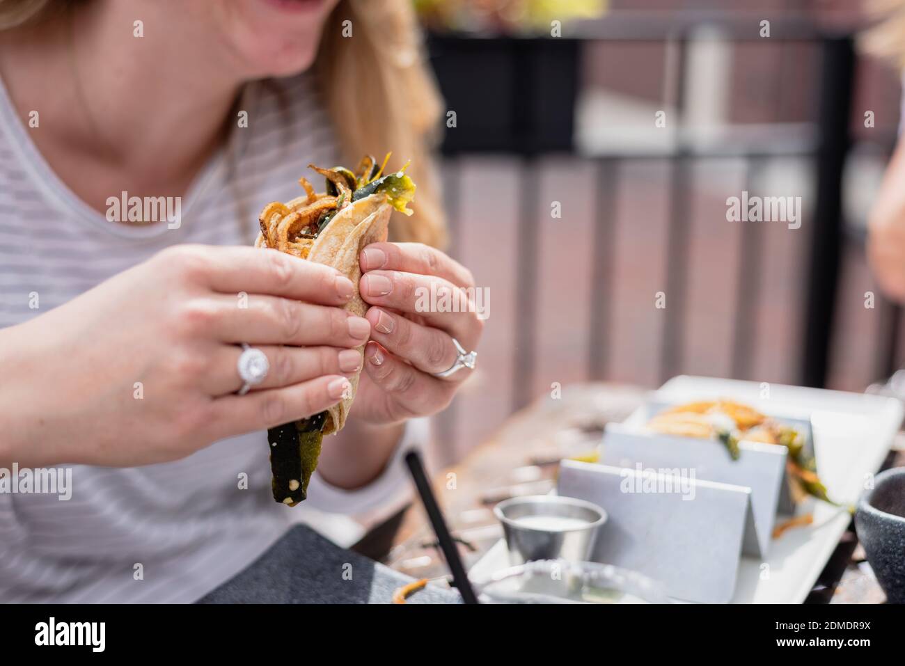 Pretty taco hi-res stock photography and images - Alamy