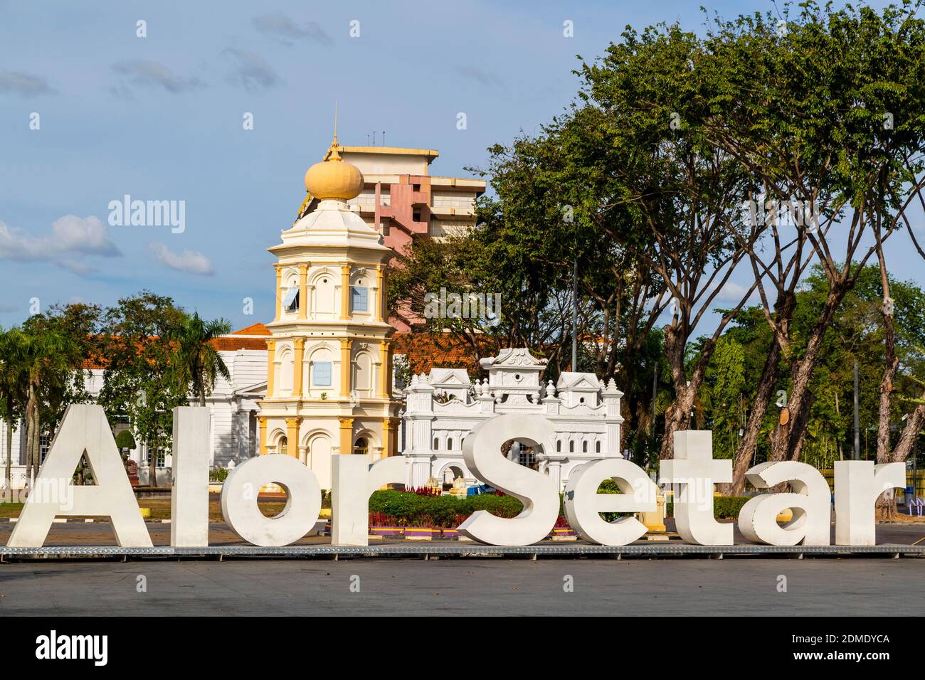 January 10, 2020 - Alor Setar, Kedah, Malaysia: Street scene in Alor ...