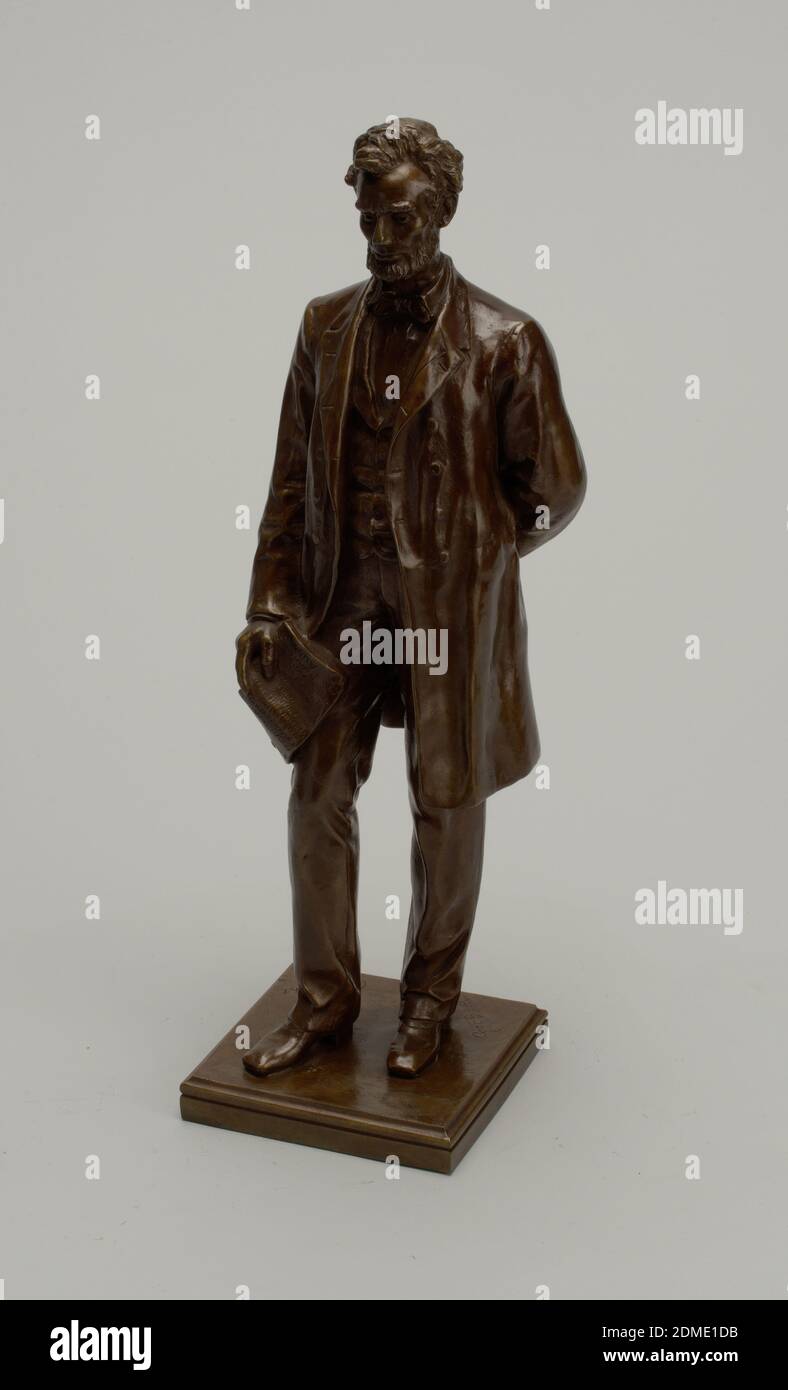 Abraham Lincoln, George E. Bissell, 1839 – 1920, Gorham Company ...