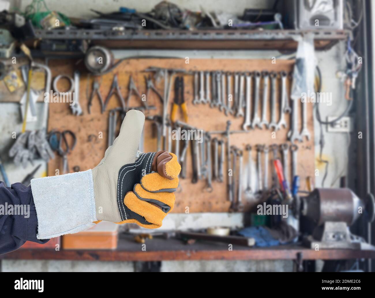 Spanner Hanging On A Wall High Resolution Stock Photography and Images ...