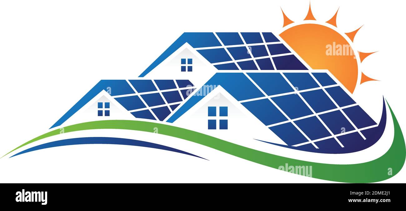 Solar home and sun save energy power and natural electricity solar ...