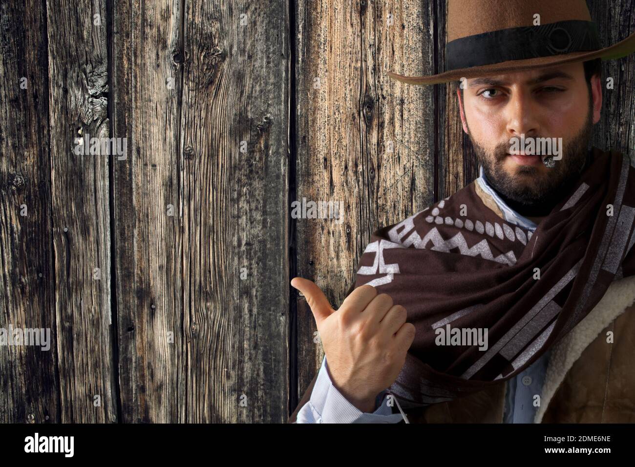 Cowboy gun point hi-res stock photography and images - Alamy