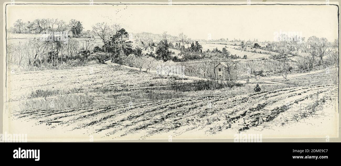 The Battlefield at Beaver Dam Creek, Harry Fenn, American, 1845–1911 ...