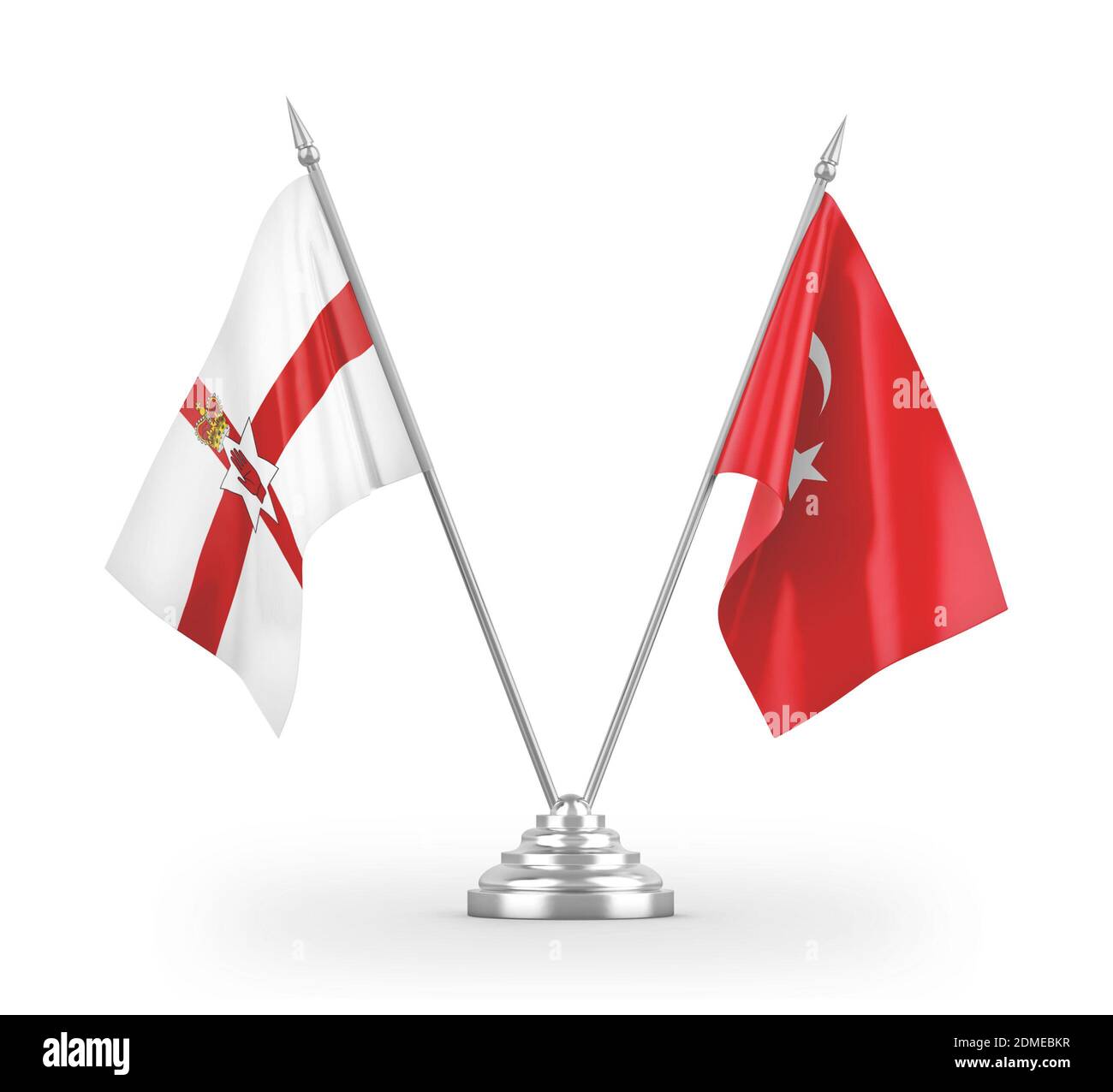 Turkey ireland table flags hi-res stock photography and images - Alamy