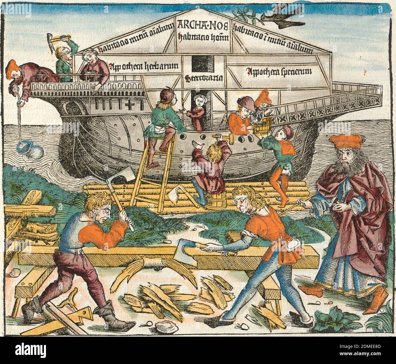Noah's ark painting hi-res stock photography and images - Alamy