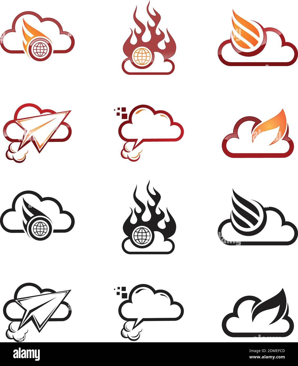 Business cloud Stock Vector Images - Alamy