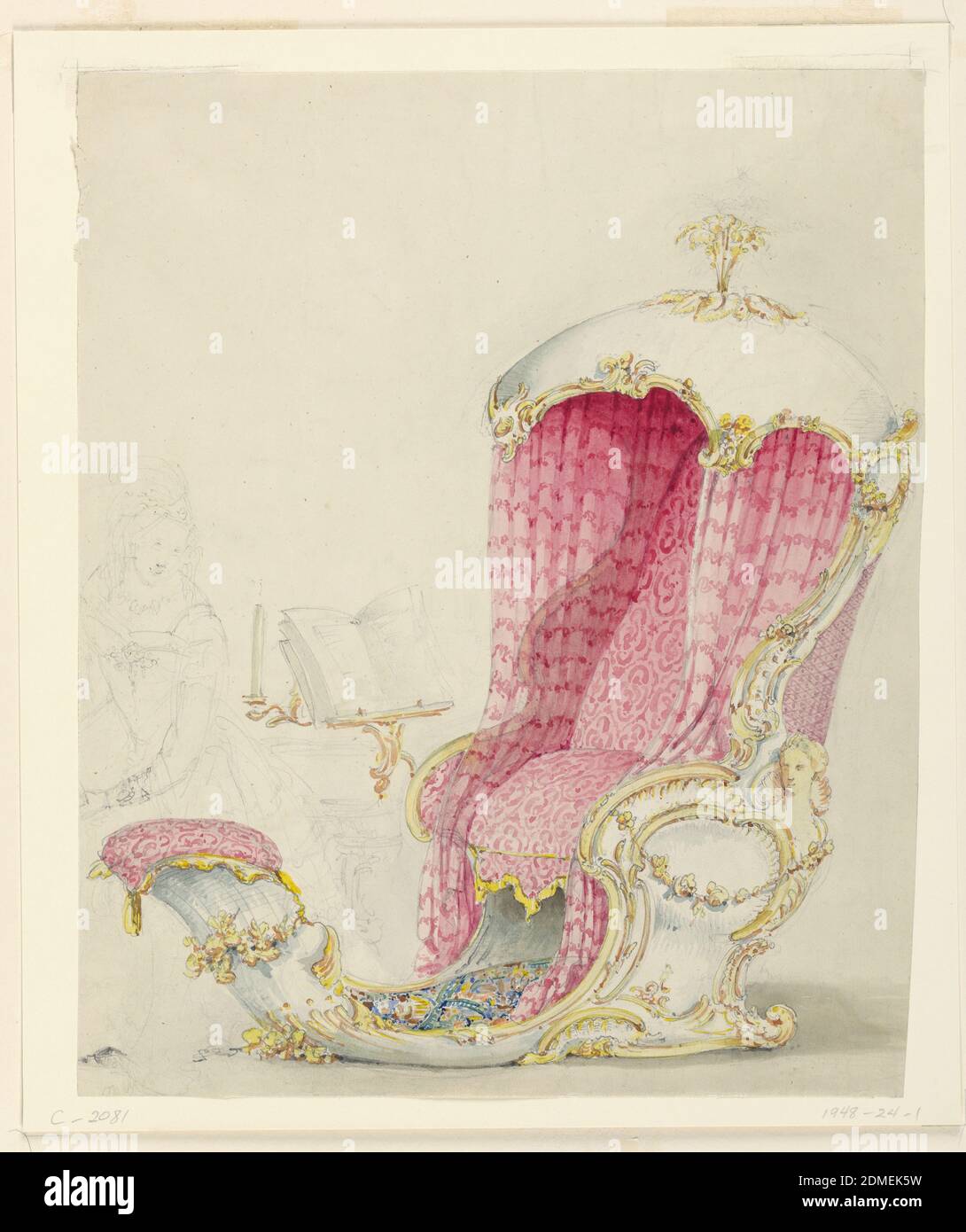 Elaborate rocaille design hi-res stock photography and images - Alamy