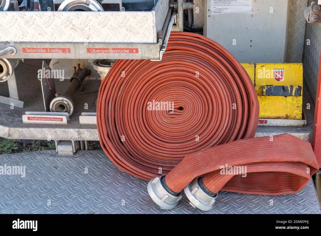 Fire hose coupling hi-res stock photography and images - Alamy