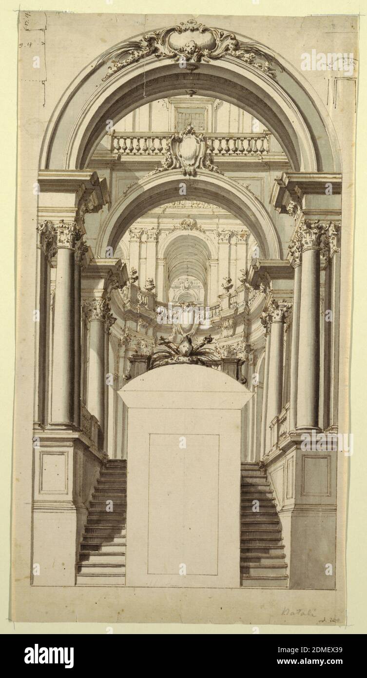 Arcade Architecture Drawing