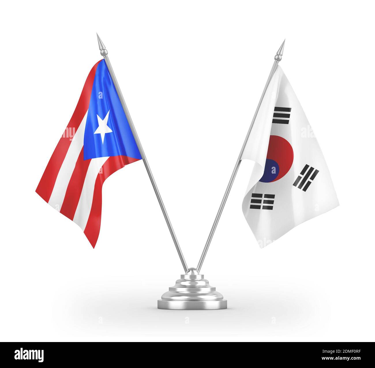 Puerto rico south korea flag hi-res stock photography and images - Alamy