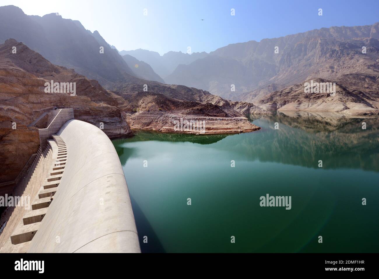 Wadi Dayqah Dam in Qurayyat, Oman Stock Photo - Alamy