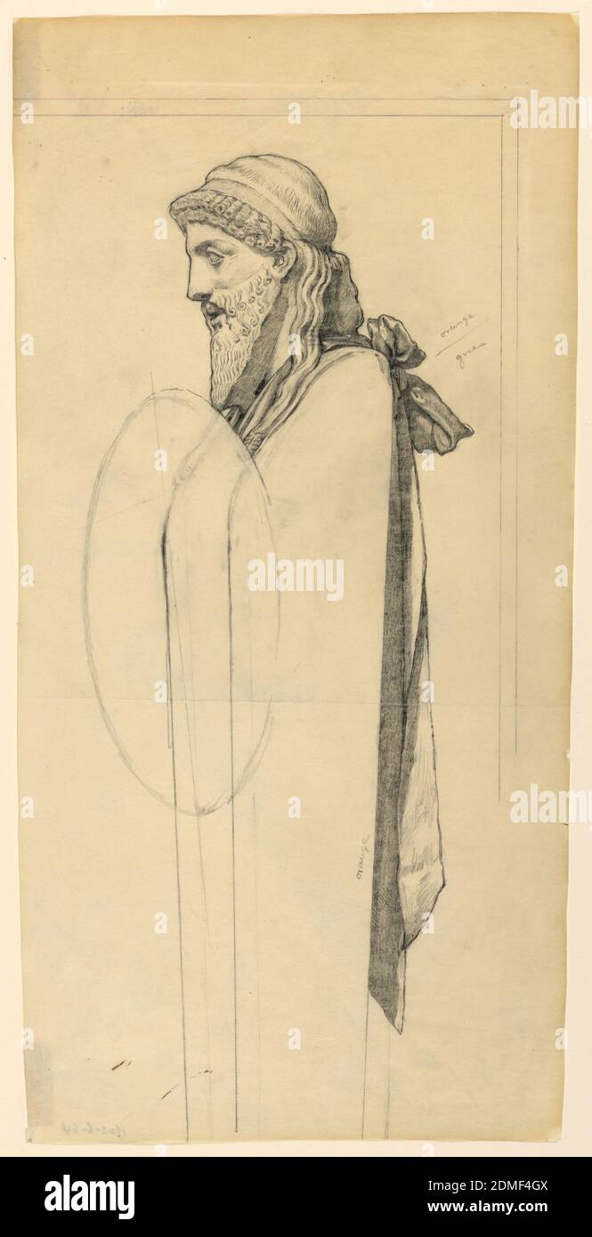Study for 'The Education of Cupid', Kenyon Cox, American, 1856–1919 ...