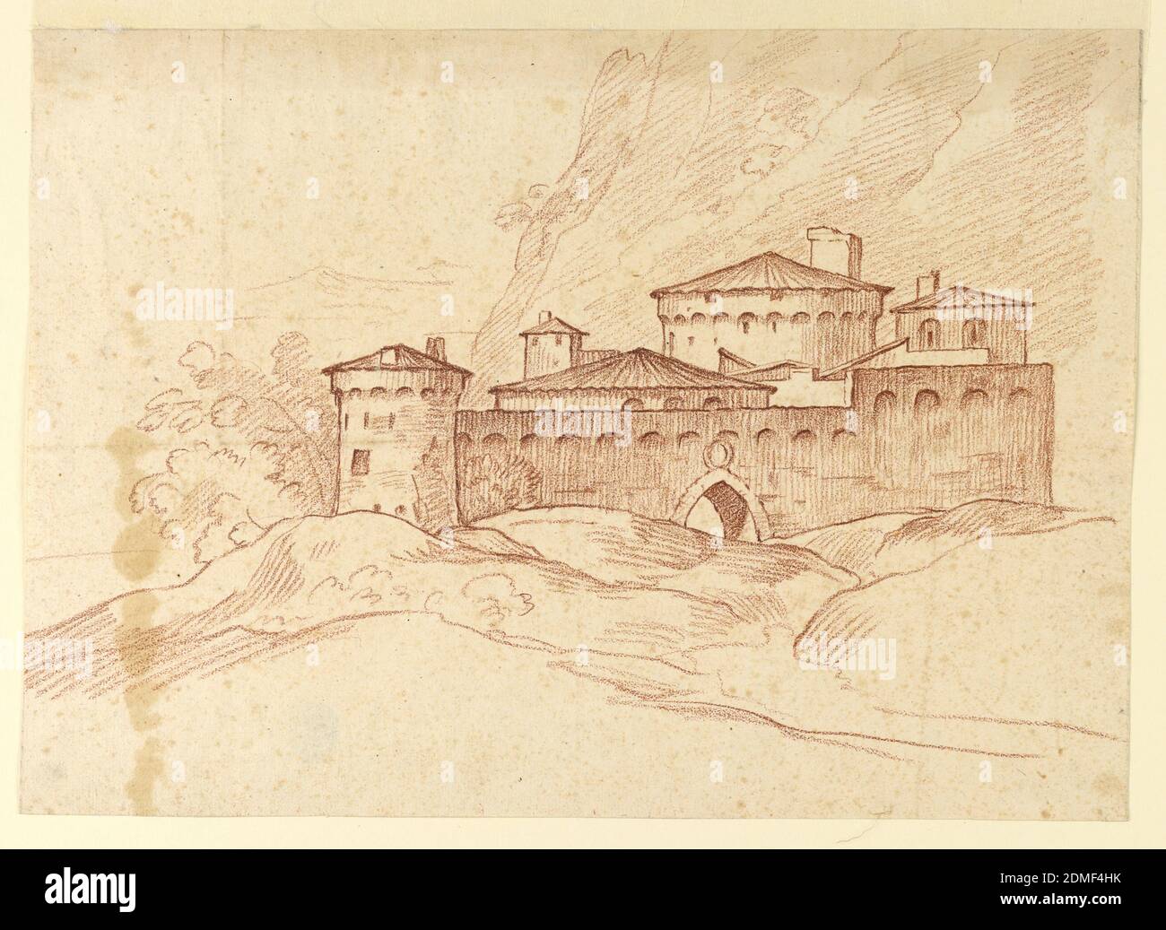 Castle gate drawing hi-res stock photography and images - Alamy