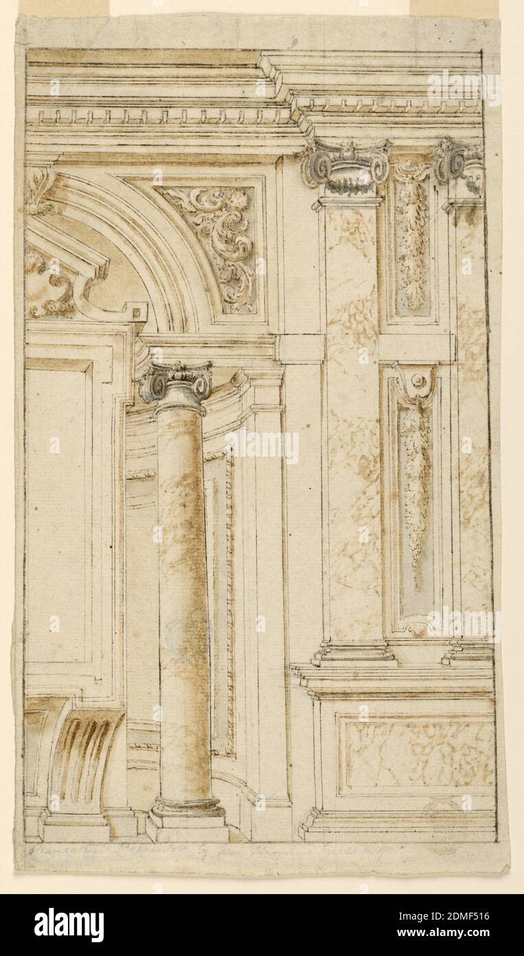 Double pilasters support hi-res stock photography and images - Alamy