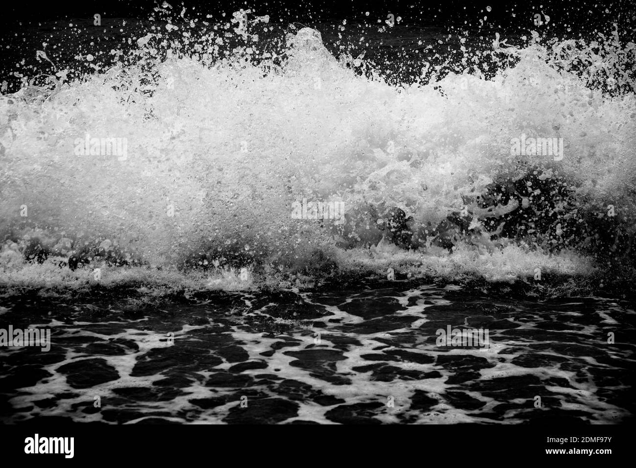 Water Splashing In Sea Stock Photo - Alamy