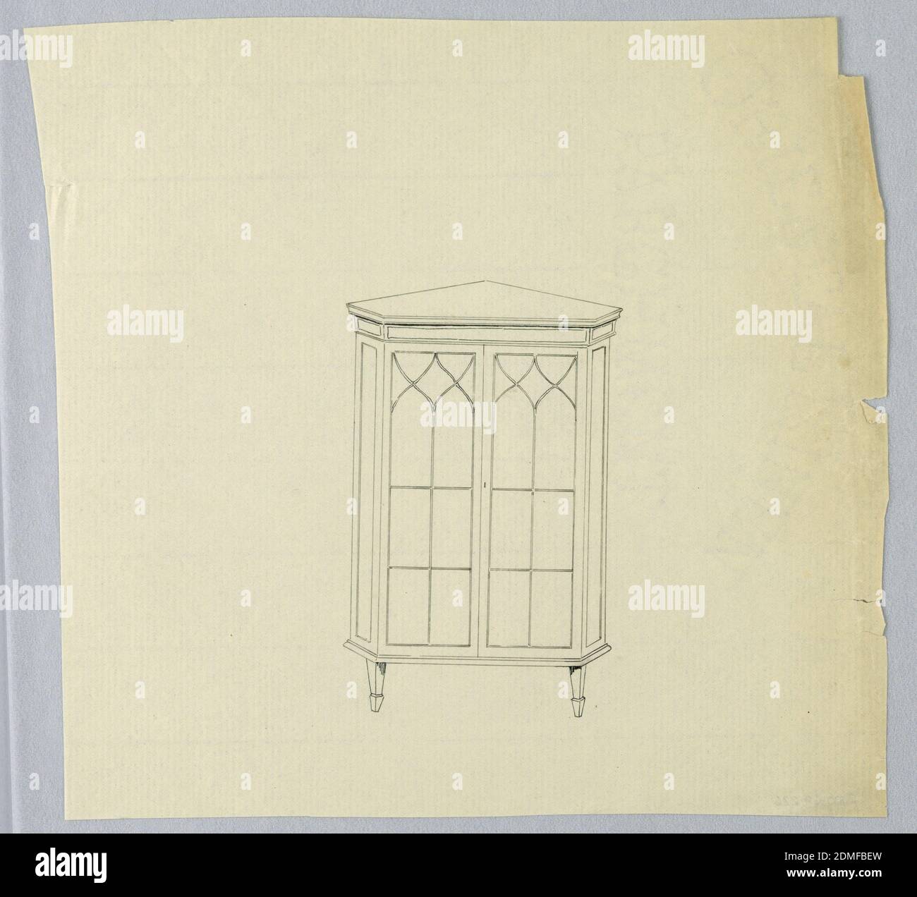 Triangular corner cabinet hi-res stock photography and images - Alamy