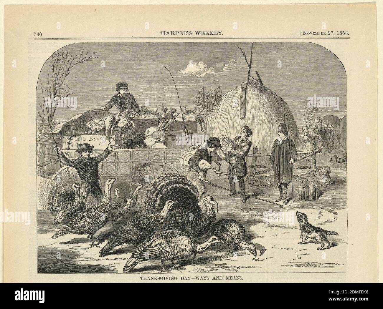 Thanksgiving Day – Ways and Means, Winslow Homer, American, 1836–1910 ...