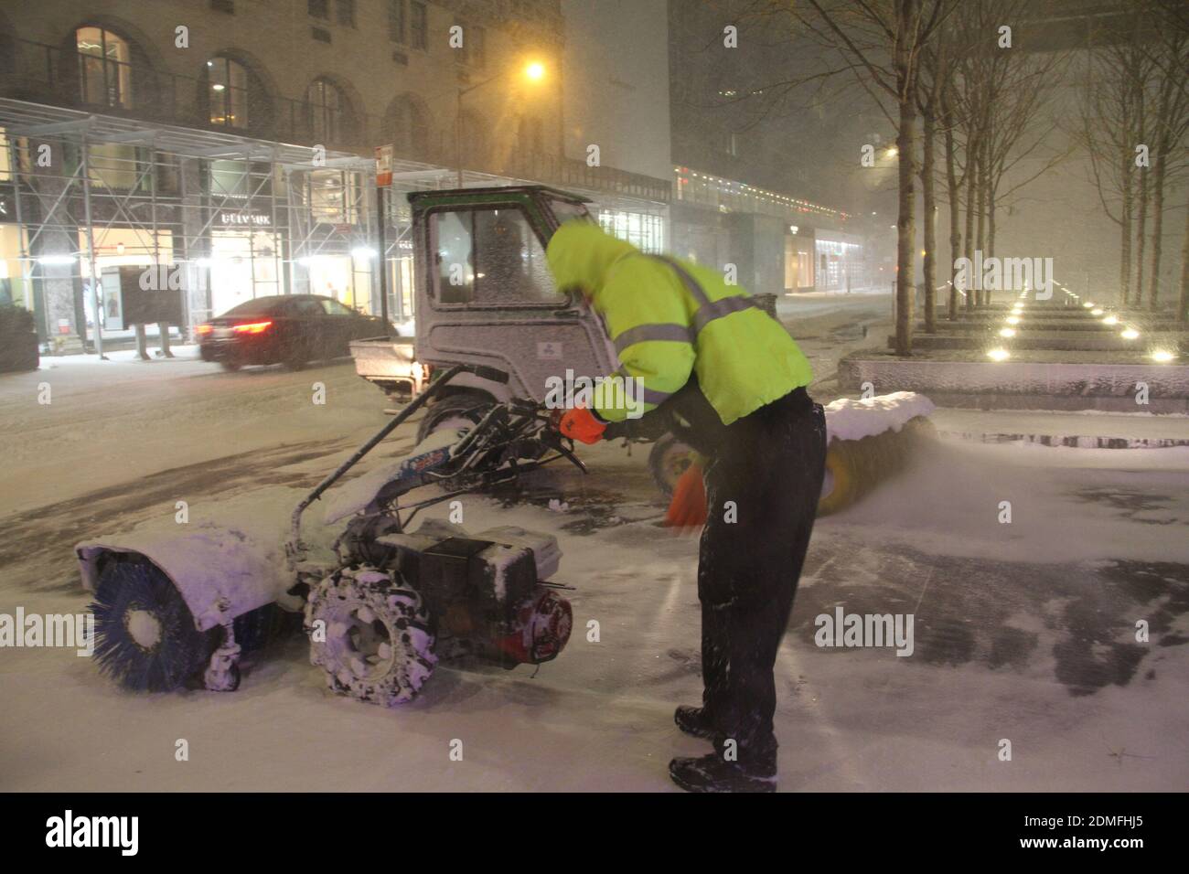 New York, USA. 16th Dec, 2020. December 16, 2020, New York, USA: Heavy ...