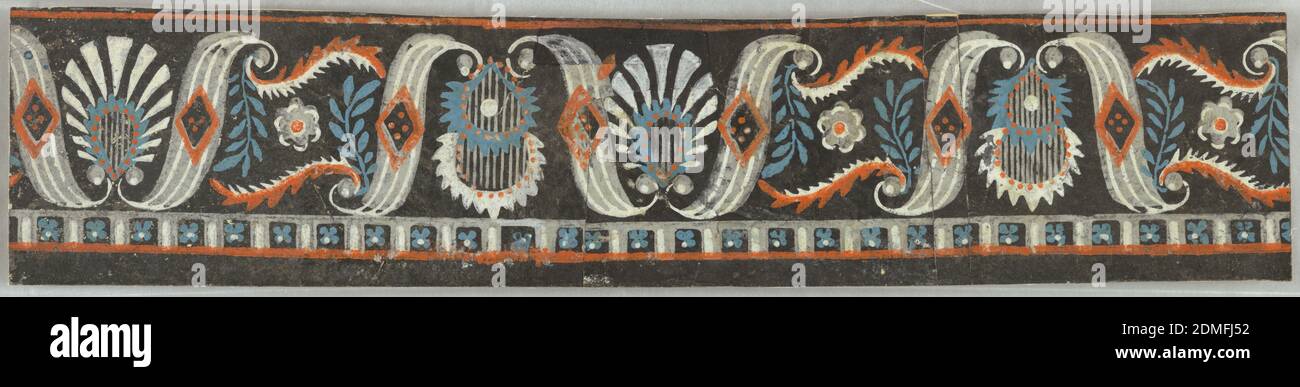 Palmette border hi-res stock photography and images - Alamy