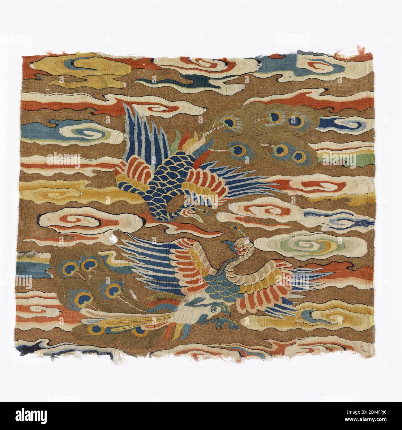 Gilded paper wrapped silk thread technique hi-res stock photography and ...