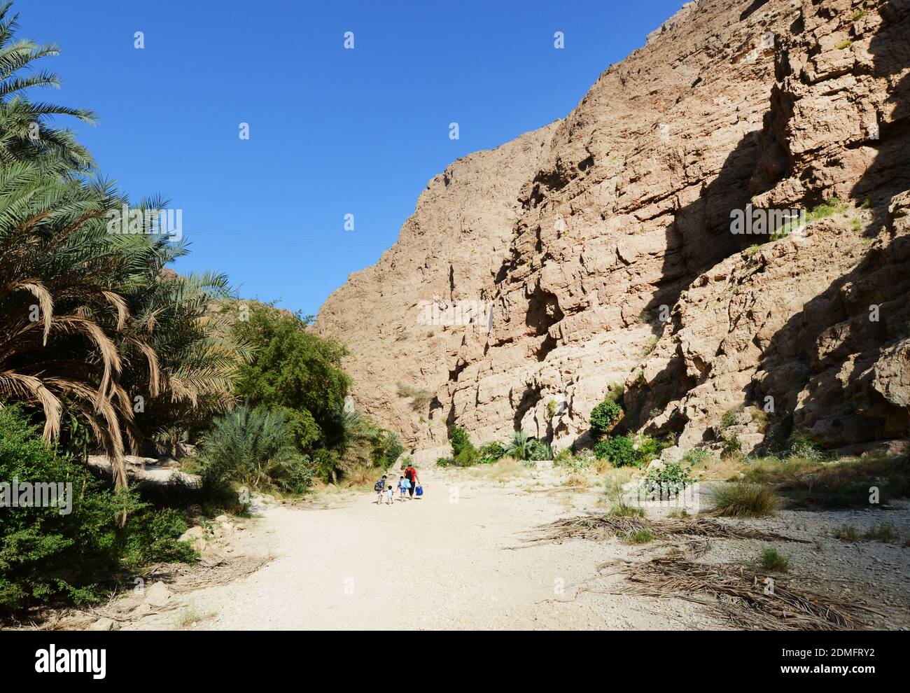 The beautiful Wadi Shab in Oman Stock Photo - Alamy