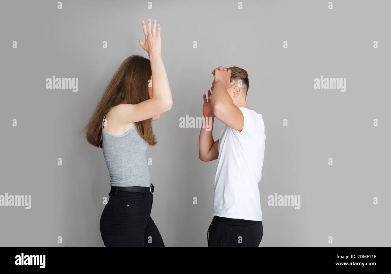 Three young men arguing hi-res stock photography and images - Alamy