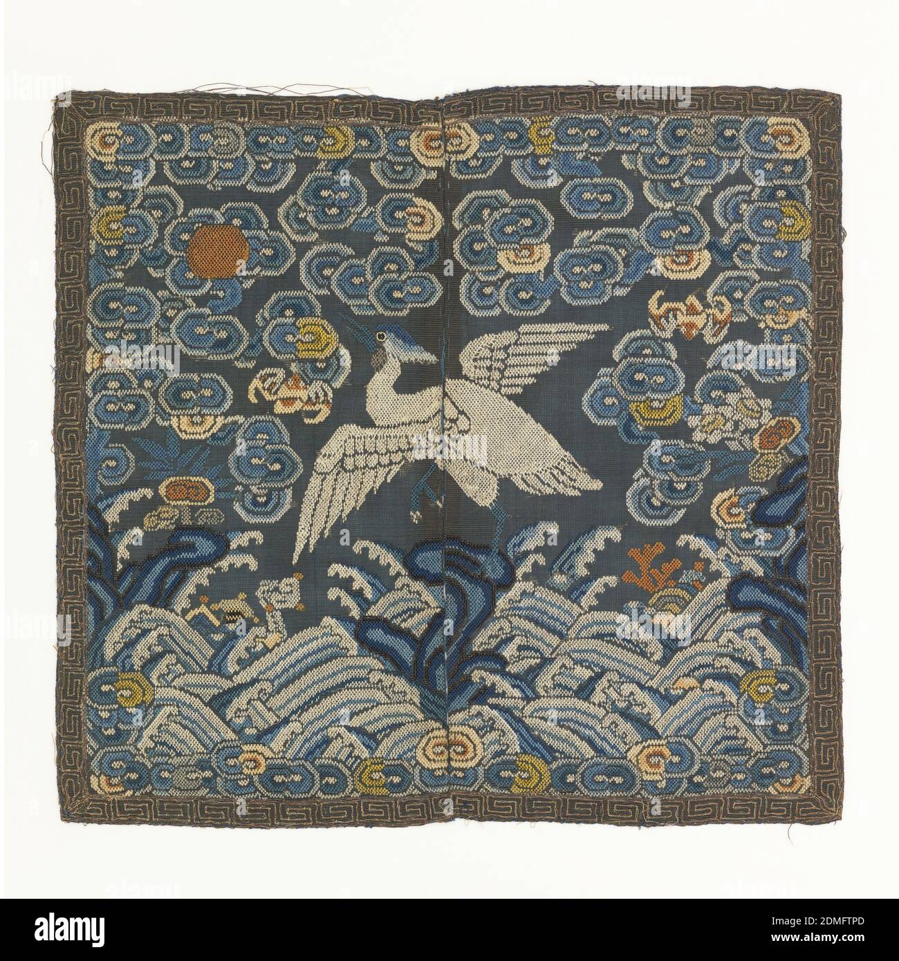 Rank badge, Medium: silk embroidery on silk foundation Technique ...