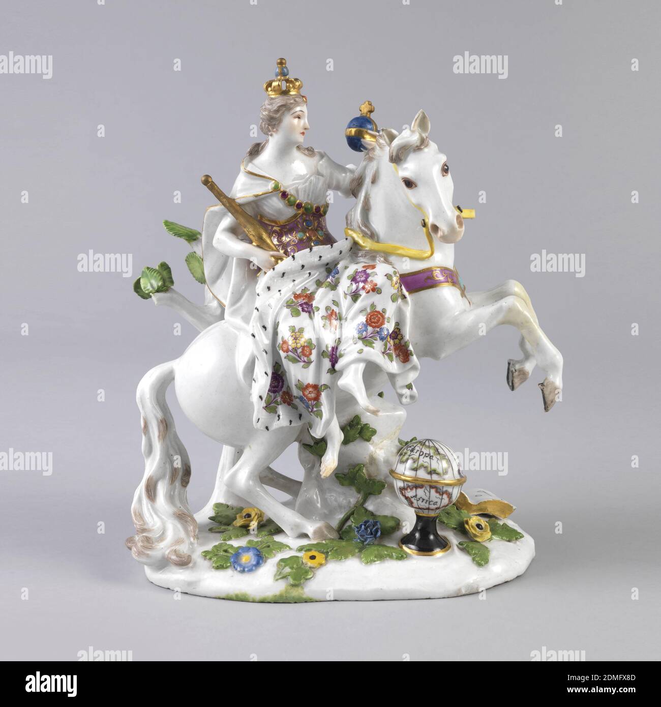 Allegorical Figure of 'Europe', Meissen Porcelain Manufactory, German ...