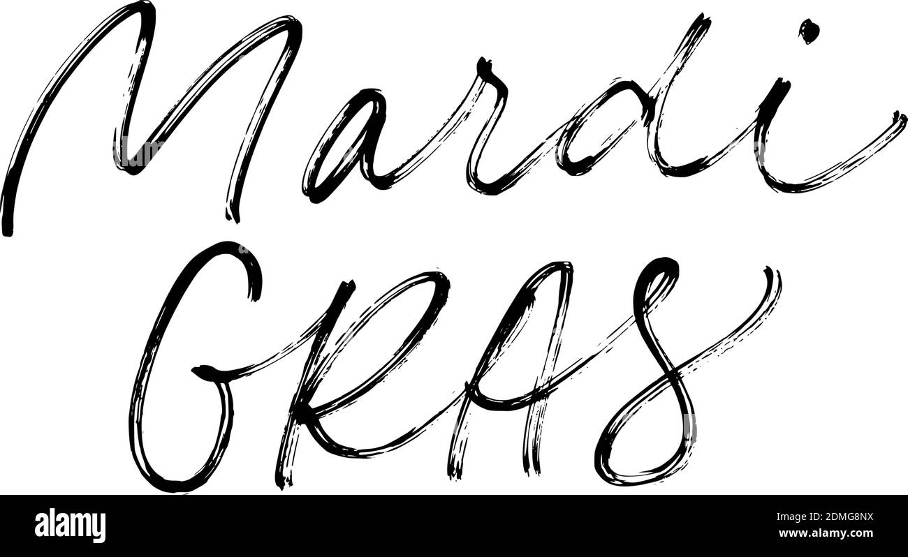 Carnival hand drawn lettering Stock Vector Images - Alamy