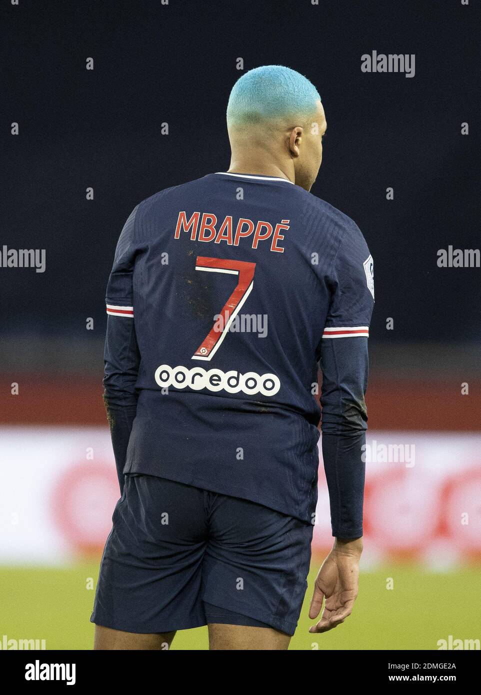 Kylian Mbappe from PSG In action during the match between Paris Saint ...