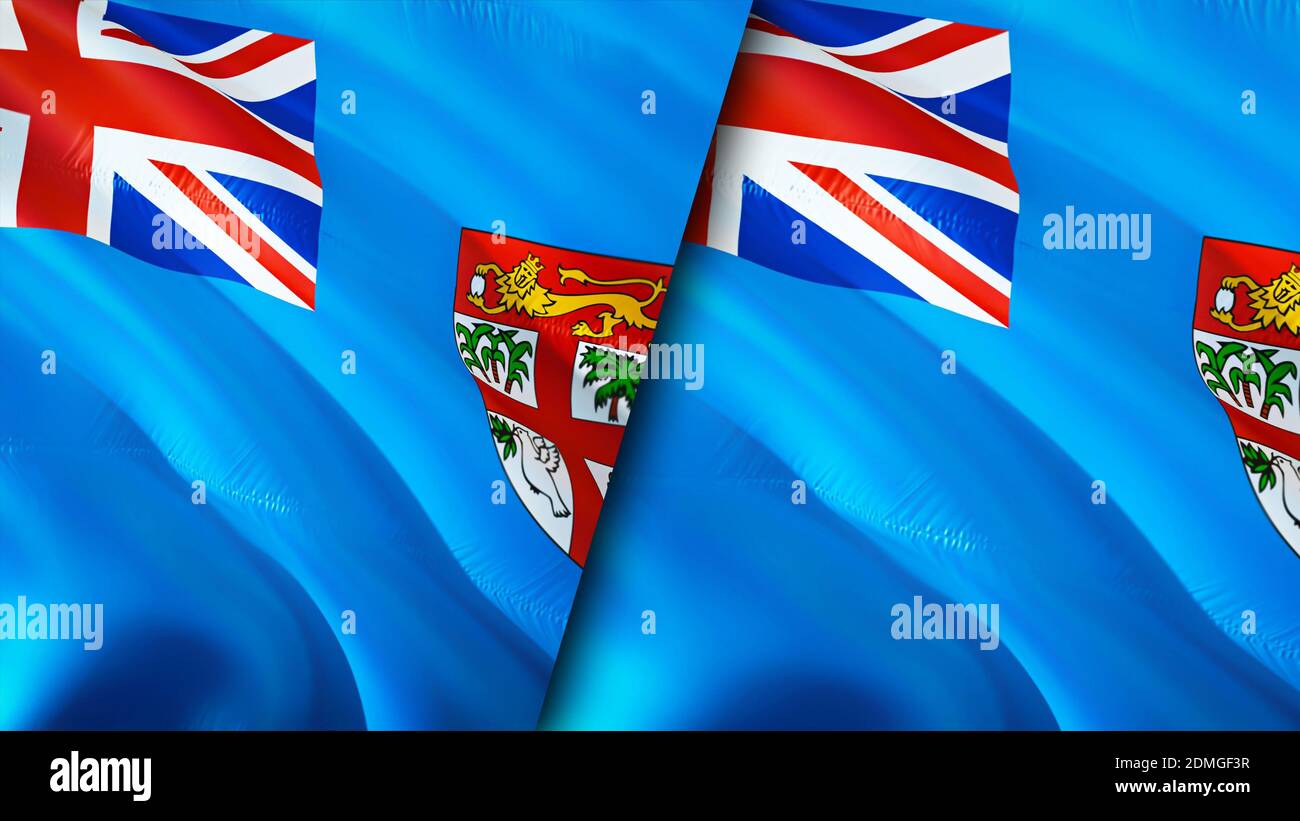 Fiji and Fiji flags. 3D Waving flag design. Fiji Fiji flag, picture, wallpaper. Fiji vs Fiji ...