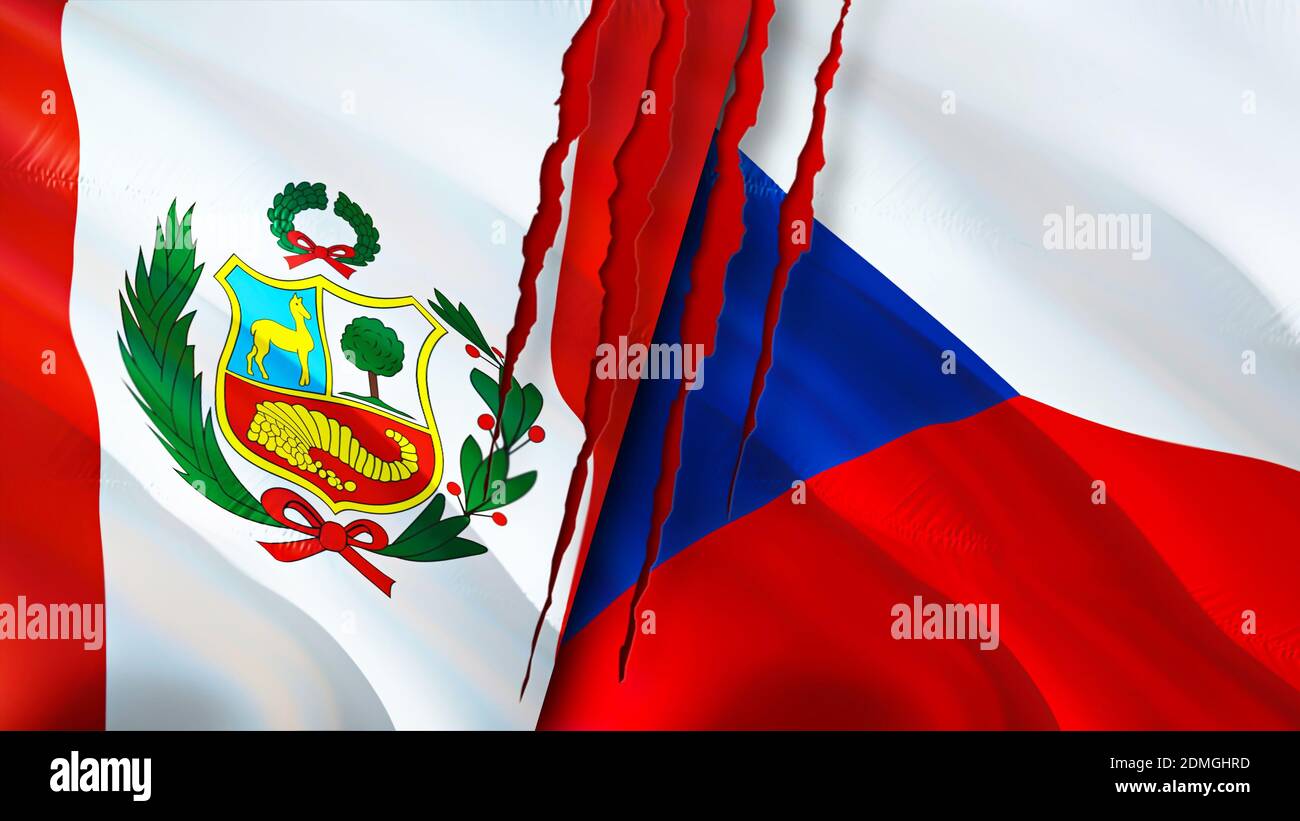Czech peru flag hi-res stock photography and images - Alamy