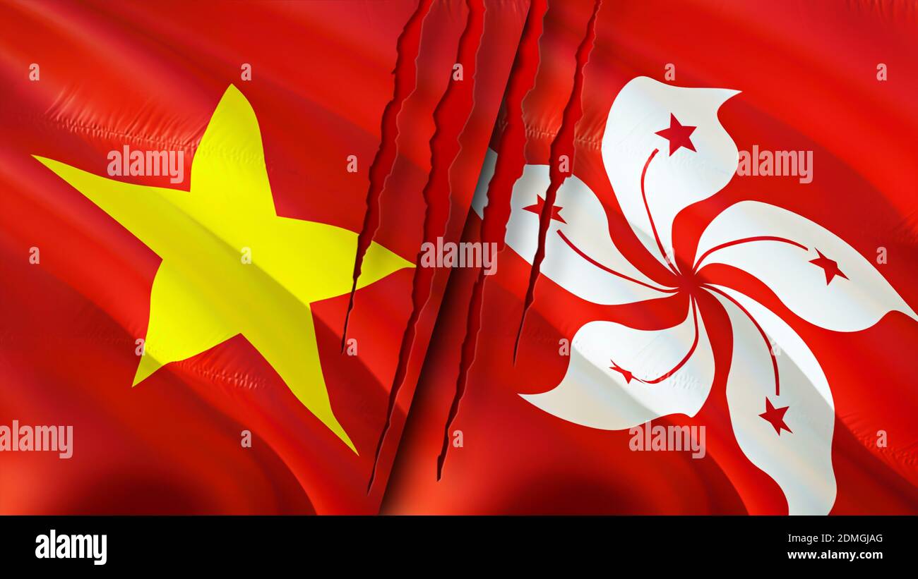 Vietnam hong kong flag hi-res stock photography and images - Alamy