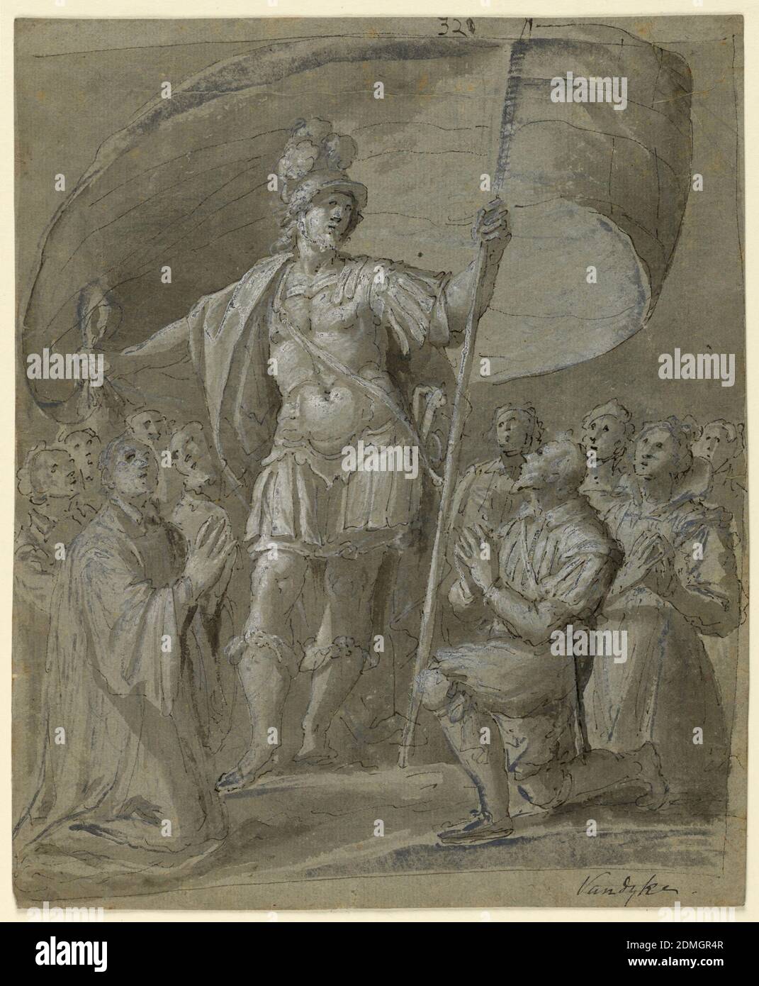 Figures paying homage hi-res stock photography and images - Alamy