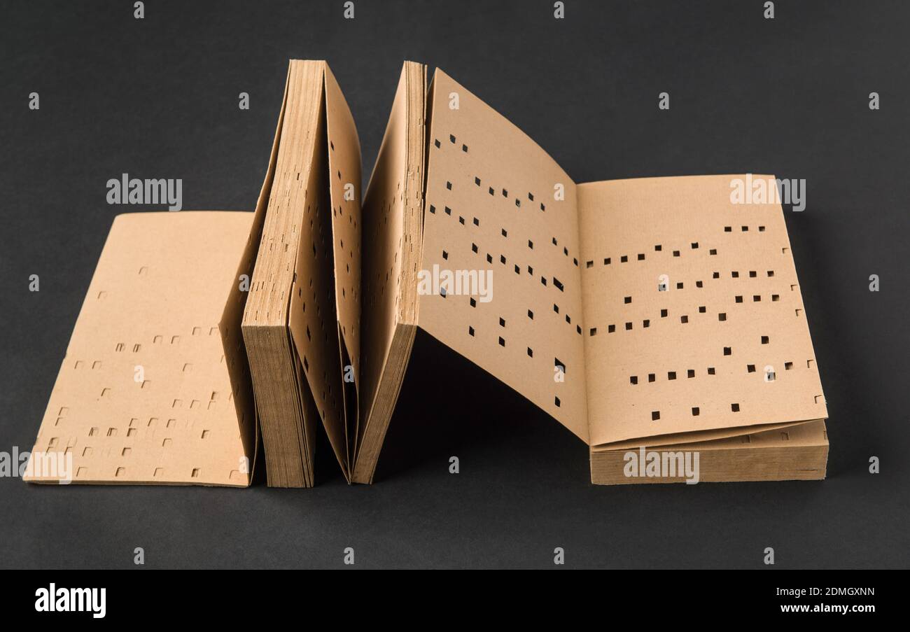 Antique cipher code book hi-res stock photography and images - Alamy