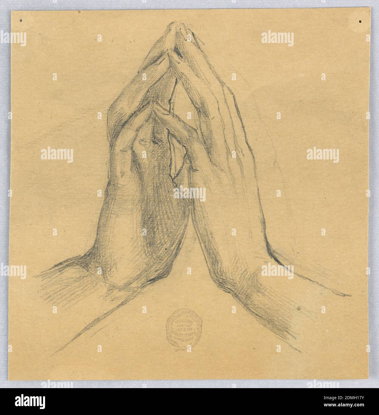 Study of Hands, Francis Augustus Lathrop, American, 1849 - 1909 ...