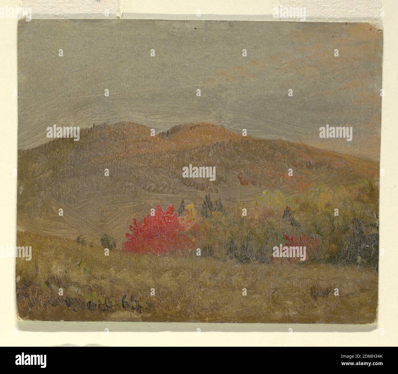 Autumn Landscape, Vermont, Frederic Edwin Church, American, 1826–1900 ...