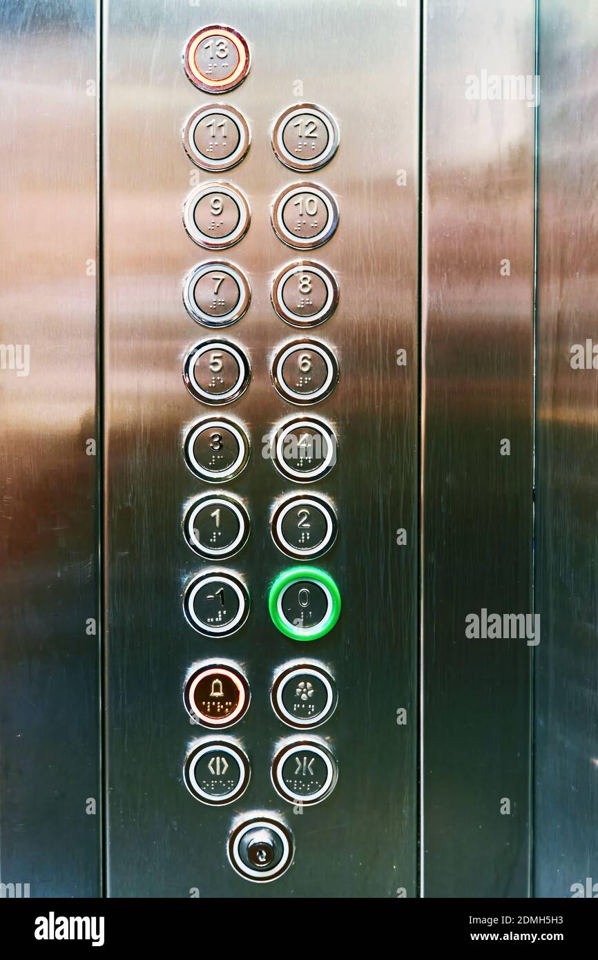 Inside Elevator Buttons Inside Elevator Buttons