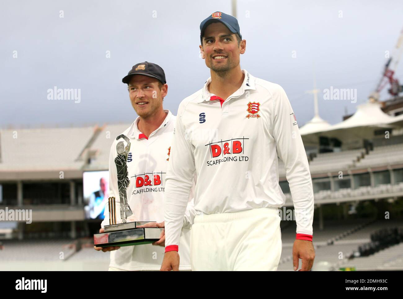 File photo dated 27-09-2020 of Essex's Tom Westley (left) with the ...