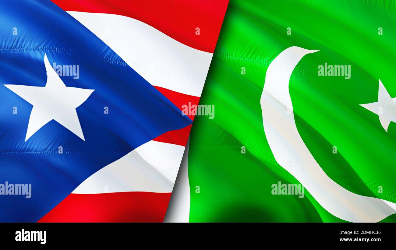 Puerto rico pakistan flag hi-res stock photography and images - Alamy