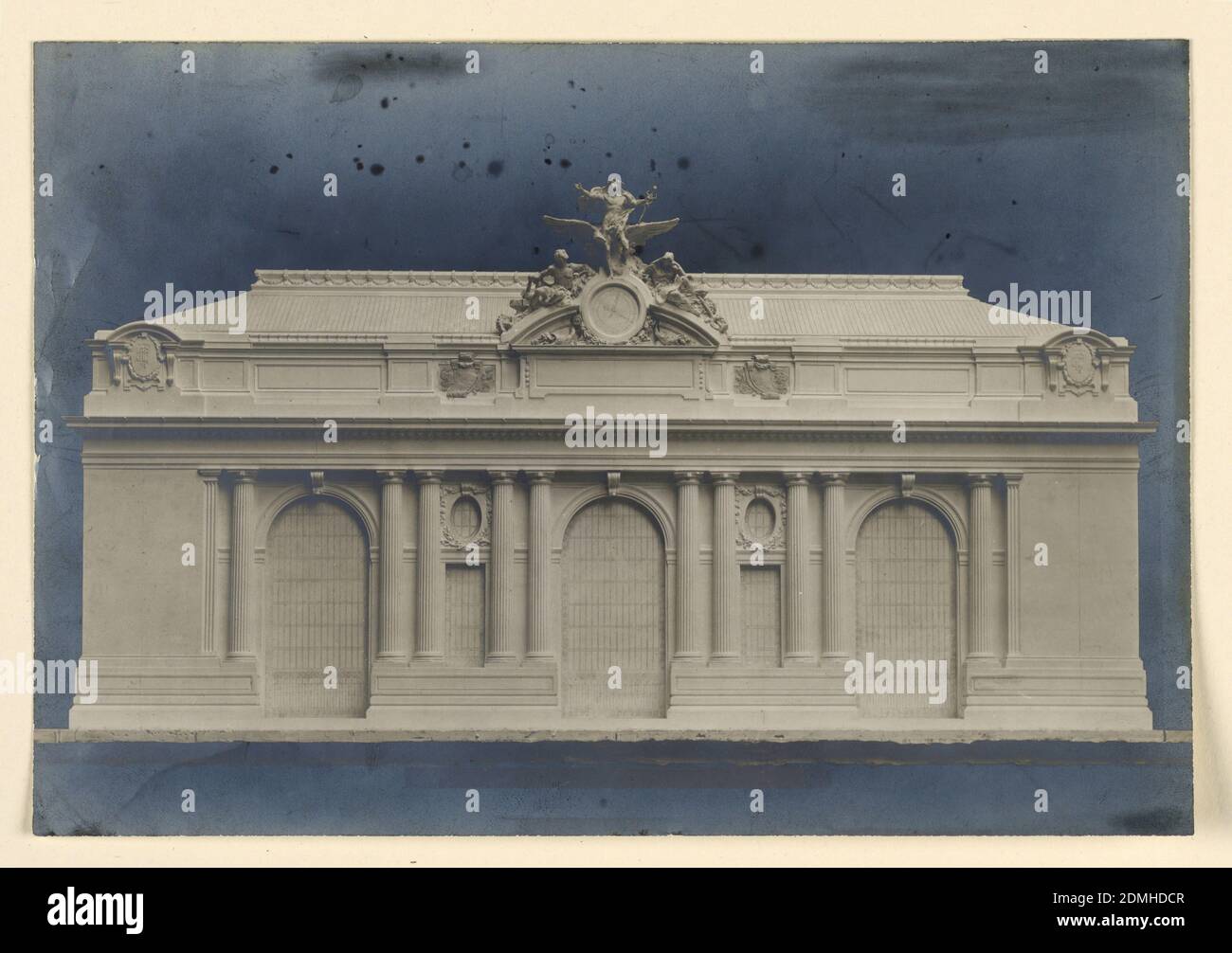 Model of South Facade of Grand Central Terminal, Whitney Warren Jr ...