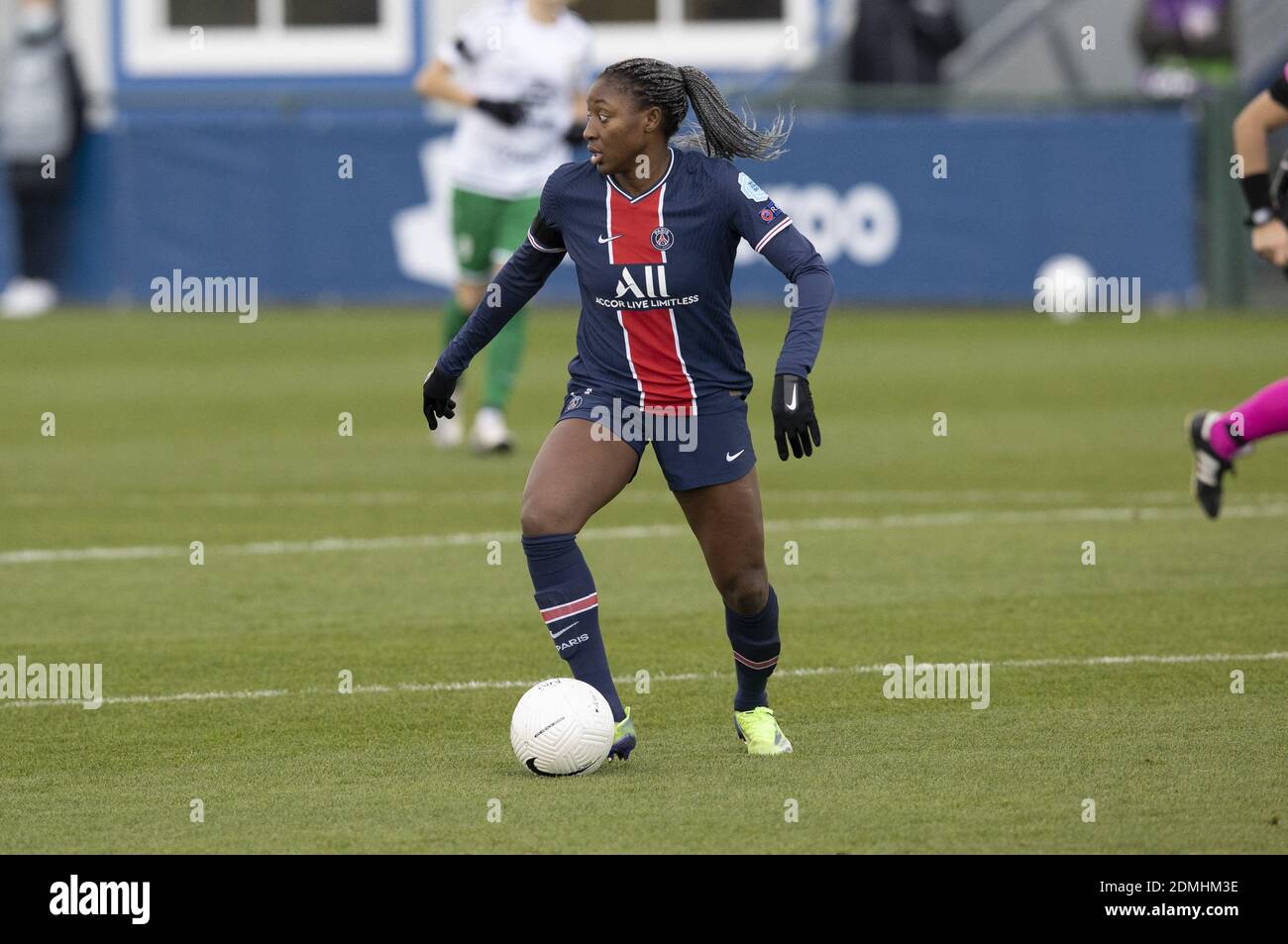 Kadidiatou Diani from PSG In action during the match between Paris ...